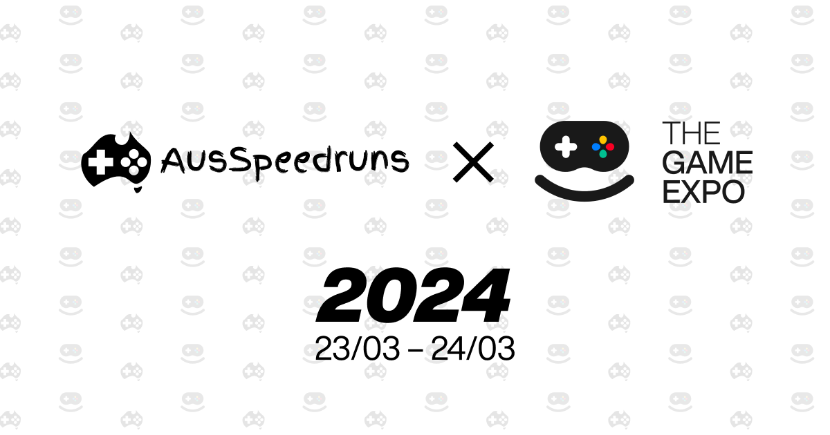 Schedule - AusSpeedruns